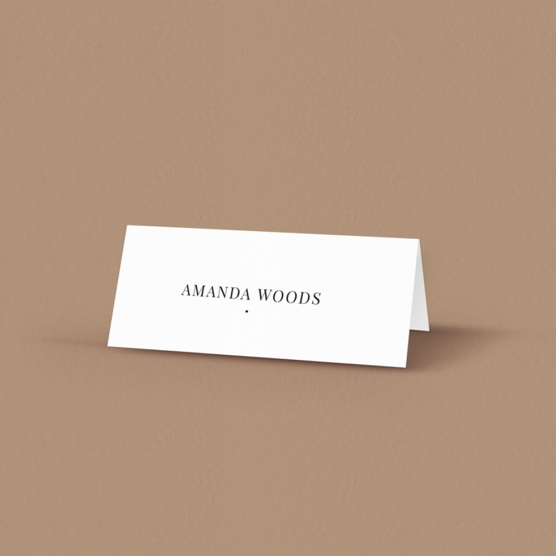 Table Place Cards for Wedding Reception Decor