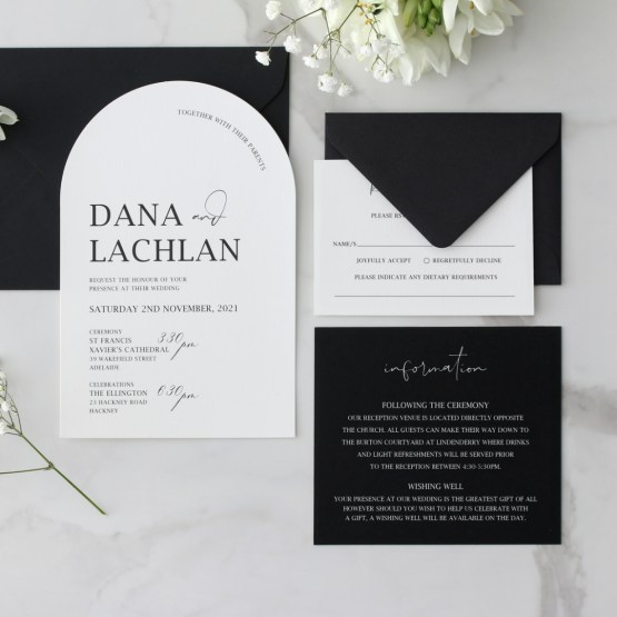 Unique Shaped Invitations
