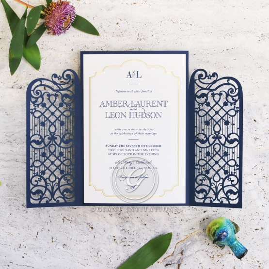 Laser Cut Invitations Template Garden Gate Wedding Laser Cut Templates