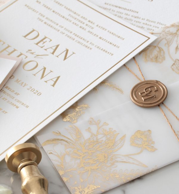 With Joy Wedding Invitations - Giant Invitations