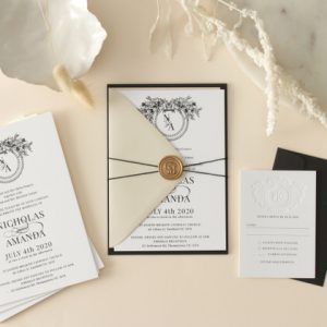 With Joy Wedding Invitations - Giant Invitations